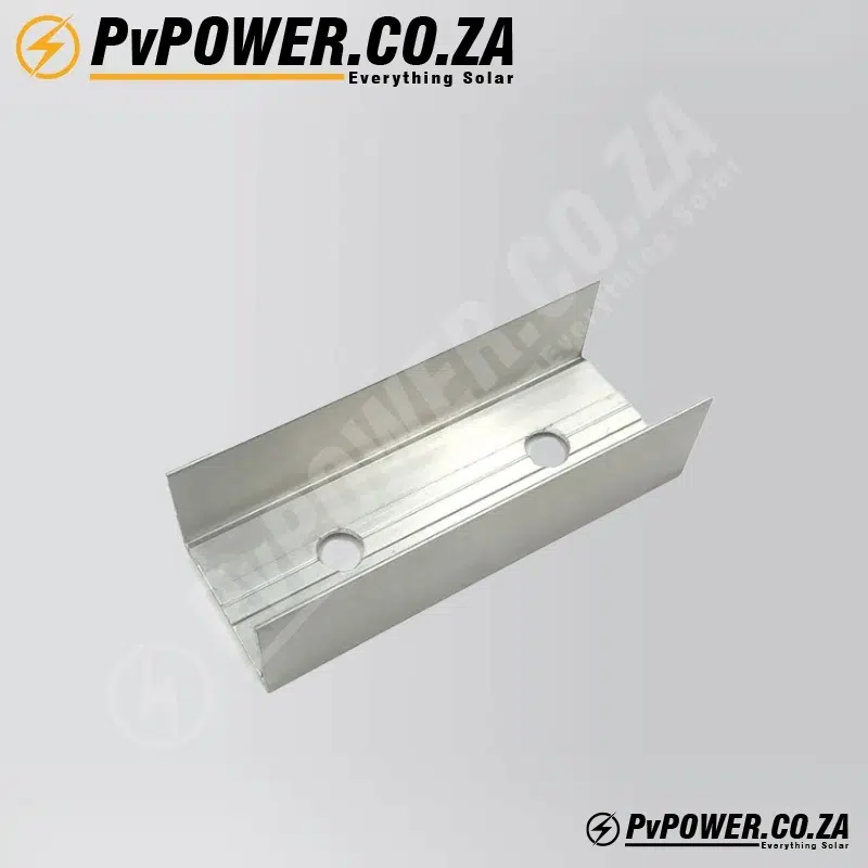Aluminium Rail Splice - PvPower.co.za